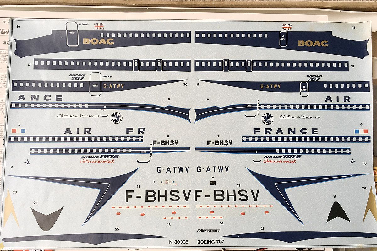1/72 BOAC Boeing 707 Speedbird - Work in Progress - Aircraft ...