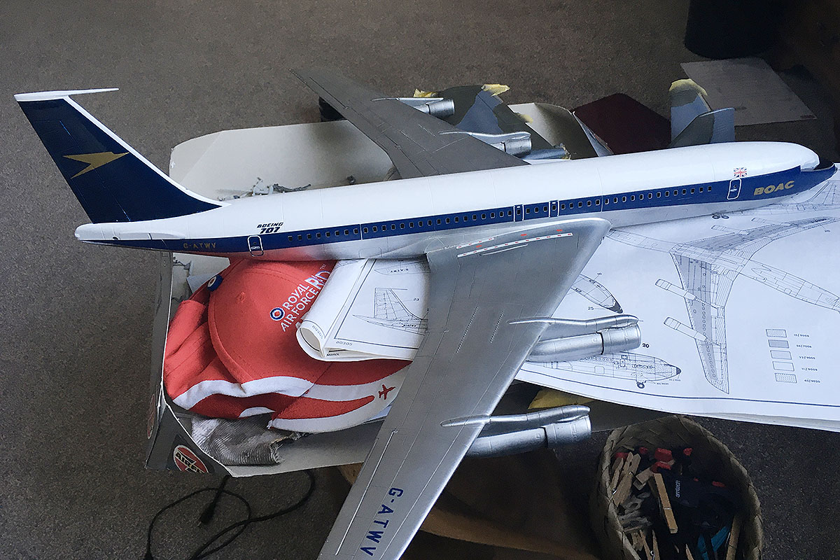 1/72 BOAC Boeing 707 Speedbird - Page 6 - Work in Progress - Aircraft ...