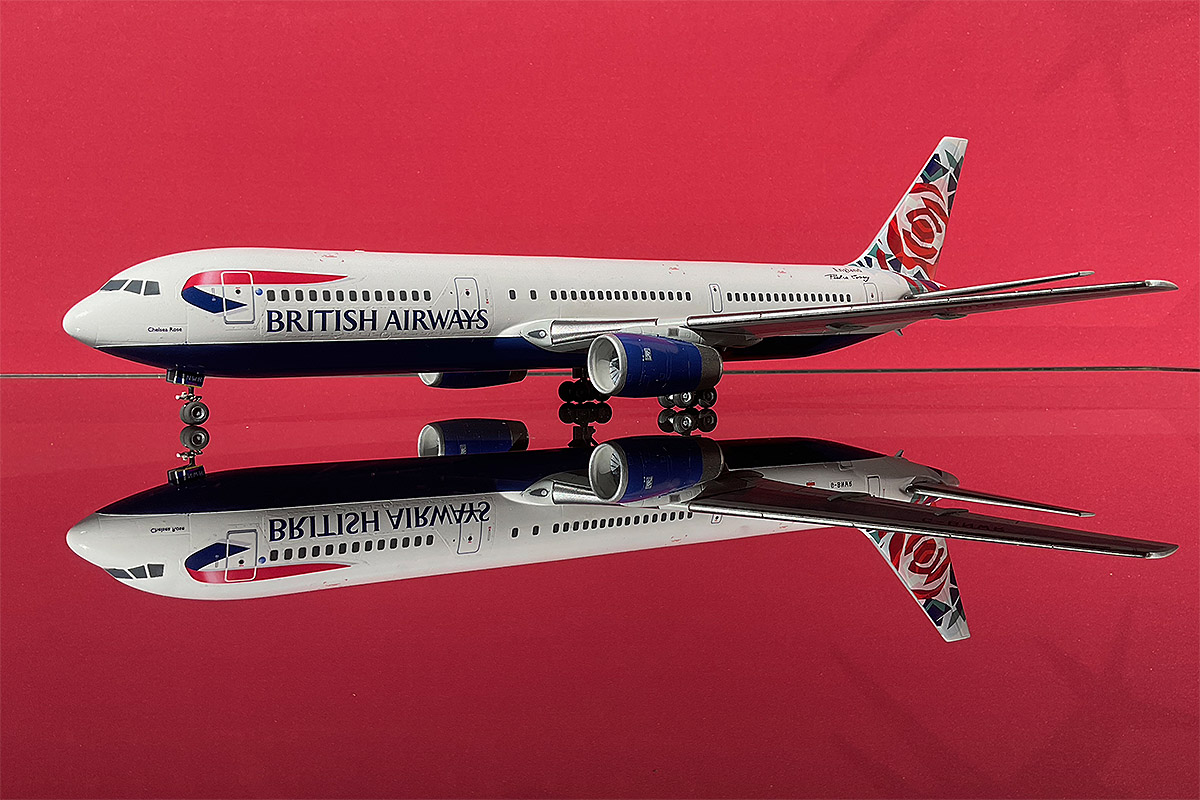 1/144 British Airways 767-336 "Sweden" and "Chelsea Rose" - Ready for ...
