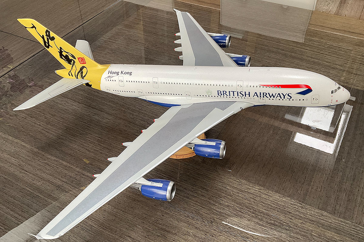 1/144 British Airways A380 (Utopia "Hong Kong" Livery) - Ready for ...