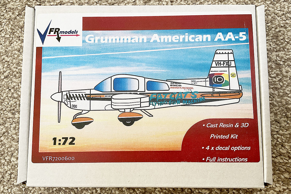 Aircraft I've Flown Part IV - VFR Models AA-5A Kit - Work in Progress ...