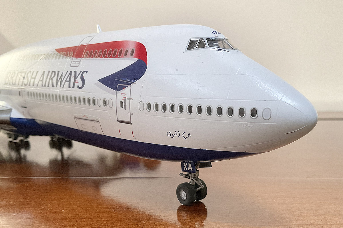 2 x 1/144 BA 747-8's in 'What If' Utopia Liveries - Ready for ...