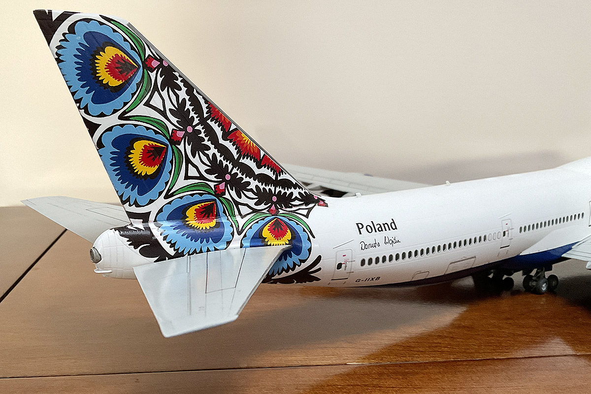 2 x 1/144 BA 747-8's in 'What If' Utopia Liveries - Ready for ...