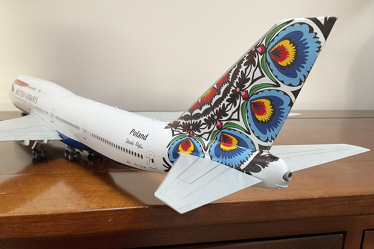 2 x 1/144 BA 747-8's in 'What If' Utopia Liveries - Ready for ...