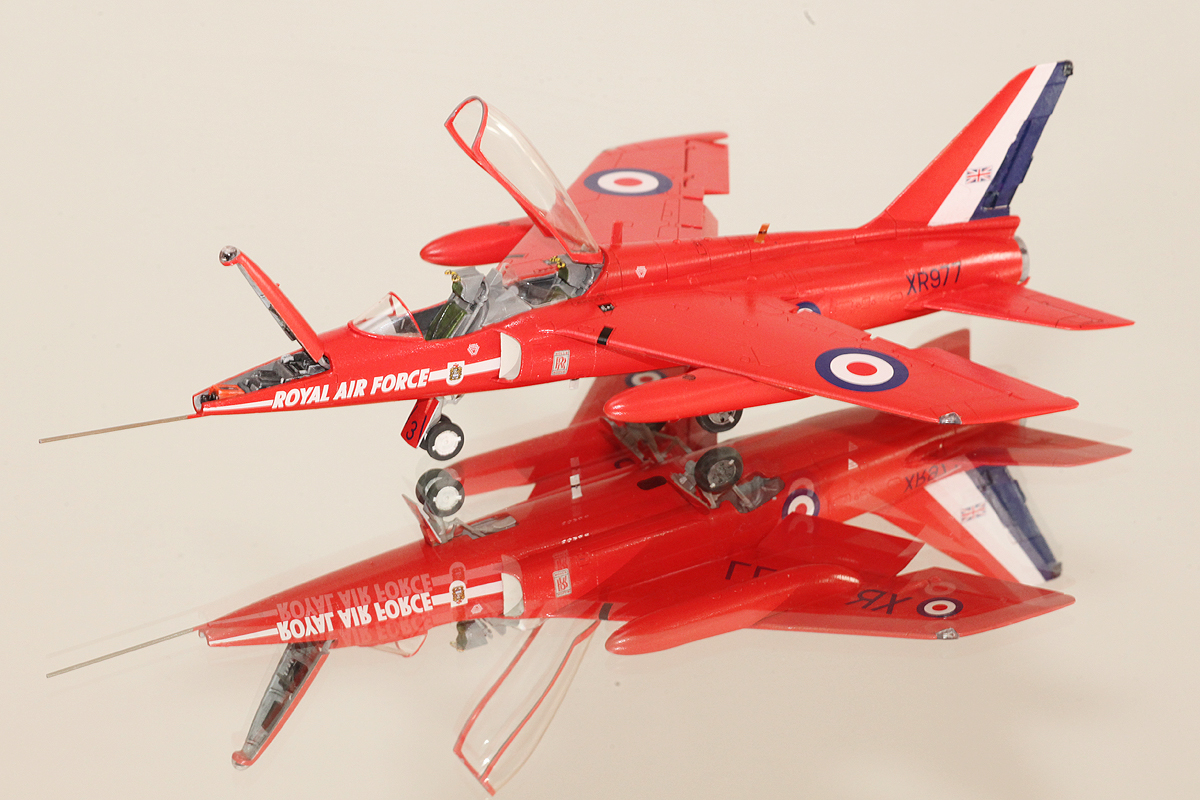 1/48 Airfix Red Arrows Gnat T1 - Ready for Inspection - Aircraft ...