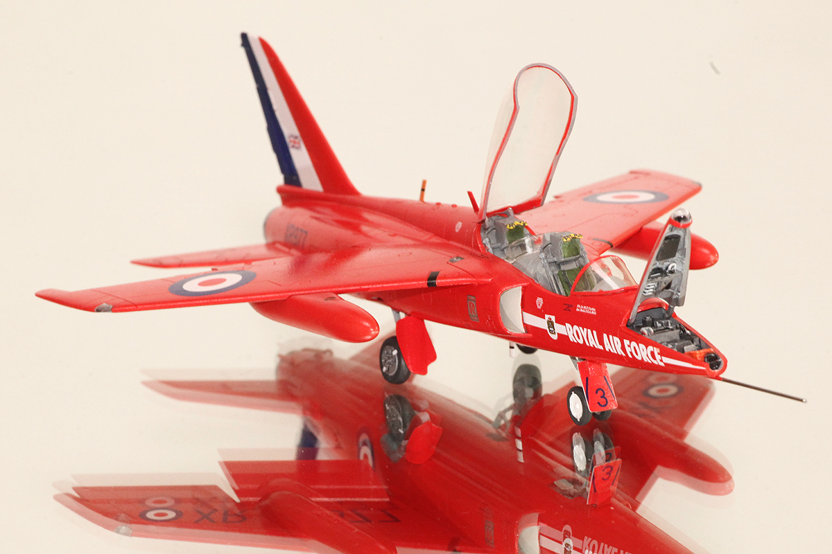 1/48 Airfix Red Arrows Gnat T1 - Ready for Inspection - Aircraft ...