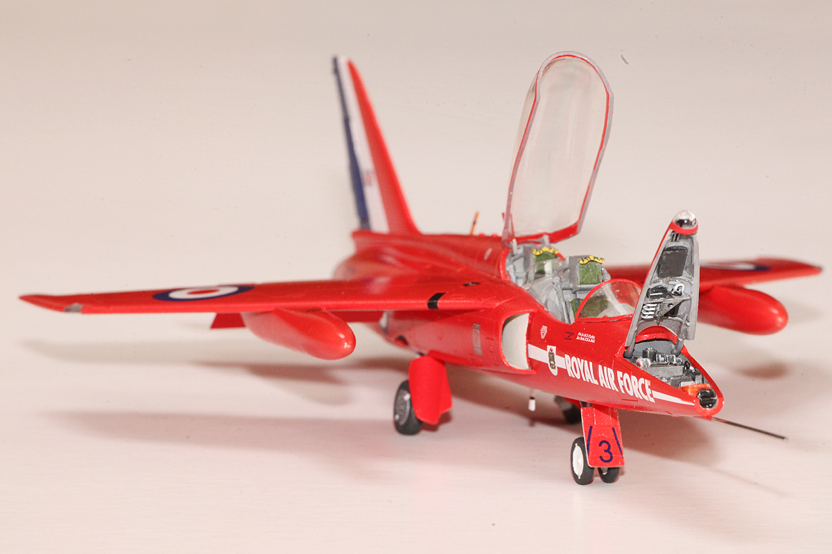 1/48 Airfix Red Arrows Gnat T1 - Ready for Inspection - Aircraft ...