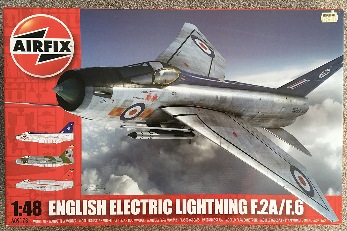 1/48 Airfix Lightning F.2A - Interceptors GB - Britmodeller.com