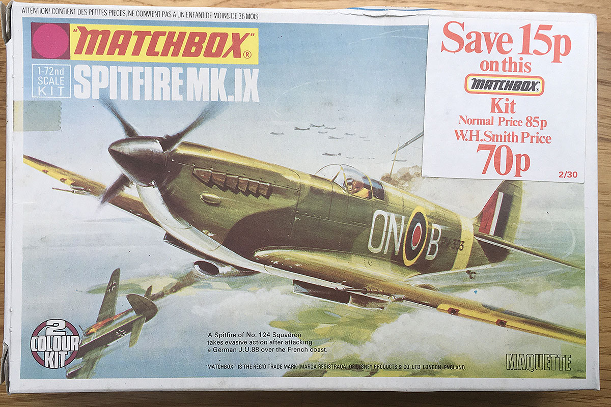1/72 Matchbox Spitfire Mk.IX - A Kit You Built As A Kid GB ...