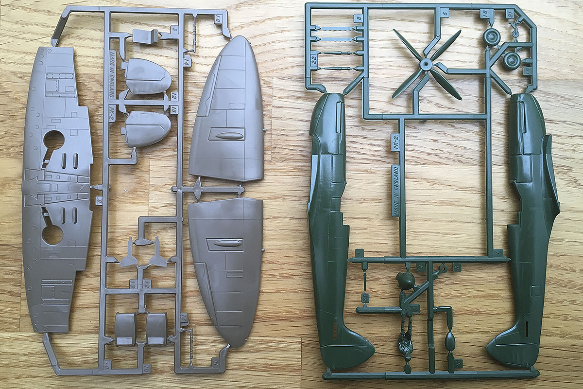 1/72 Matchbox Spitfire Mk.IX - A Kit You Built As A Kid GB ...