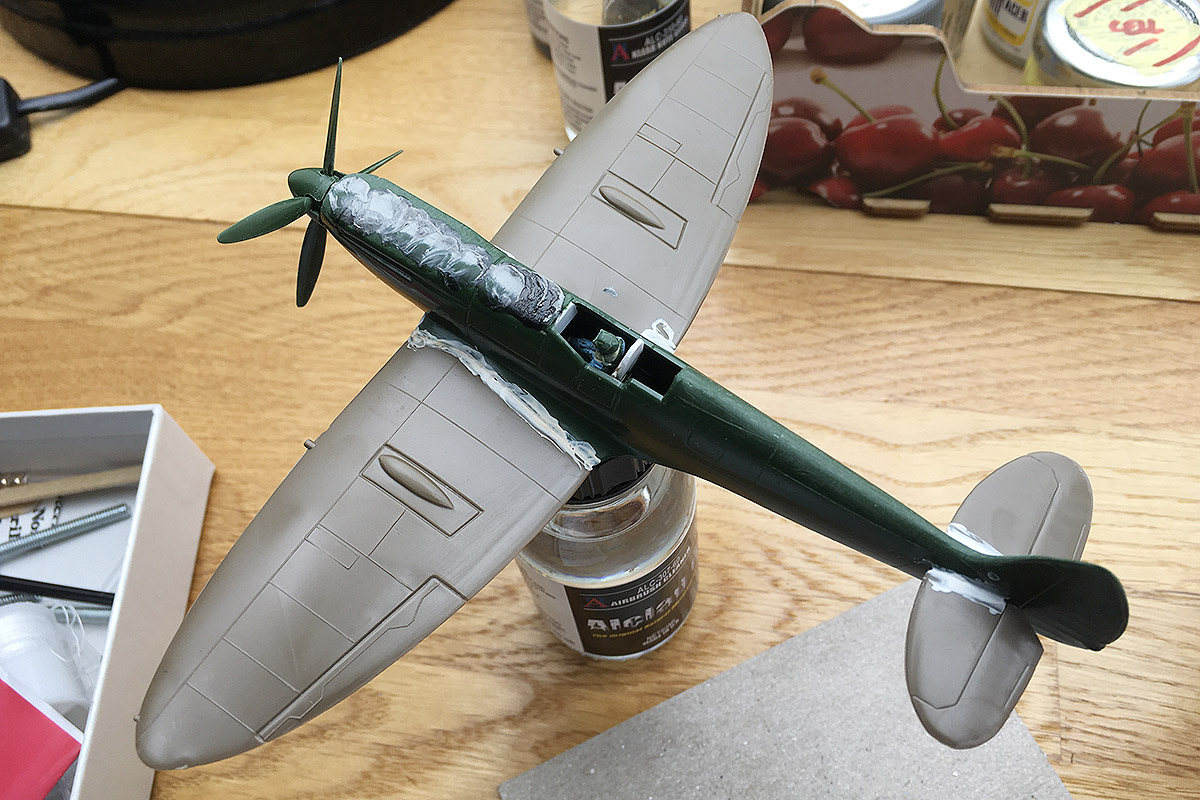1/72 Matchbox Spitfire Mk.IX - A Kit You Built As A Kid GB ...