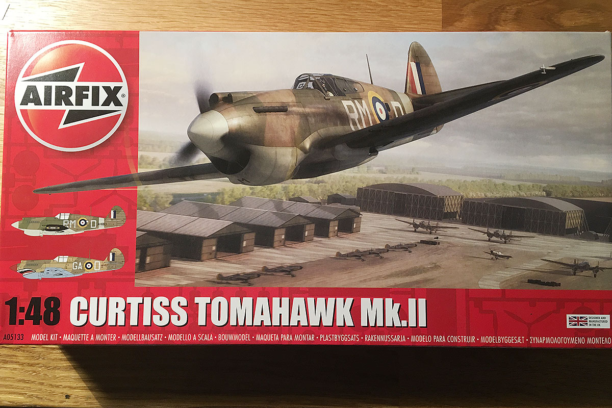 1/48 Airfix Curtiss Tomahawk Mk.II - Africa GB - Britmodeller.com