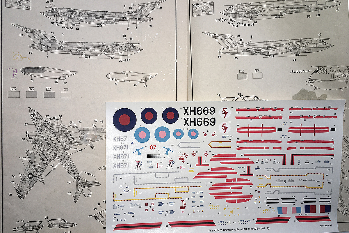 Matchbox/Revell 1:72 HP Victor - KUTA XII GB - Britmodeller.com